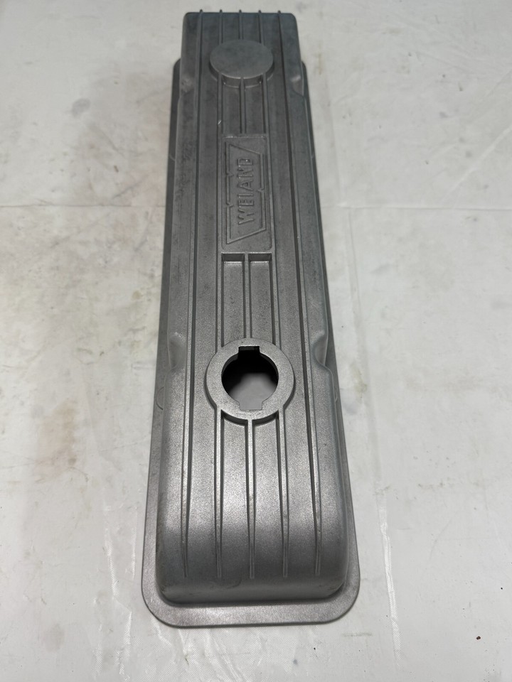 WIEAND Chevy Small Block SBC 283 327 350 400 Valve Cover 5 Finned Pair ...