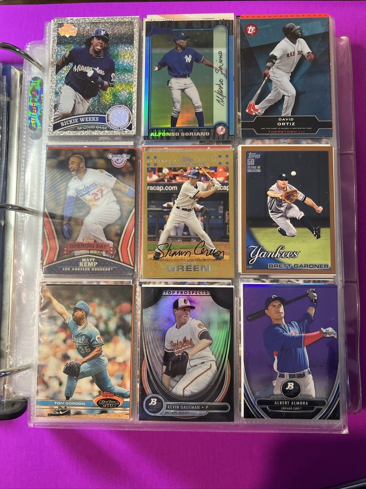 Vintage RARE Baseball Card Lot 1200 Cards - Misprints & Rookies ...