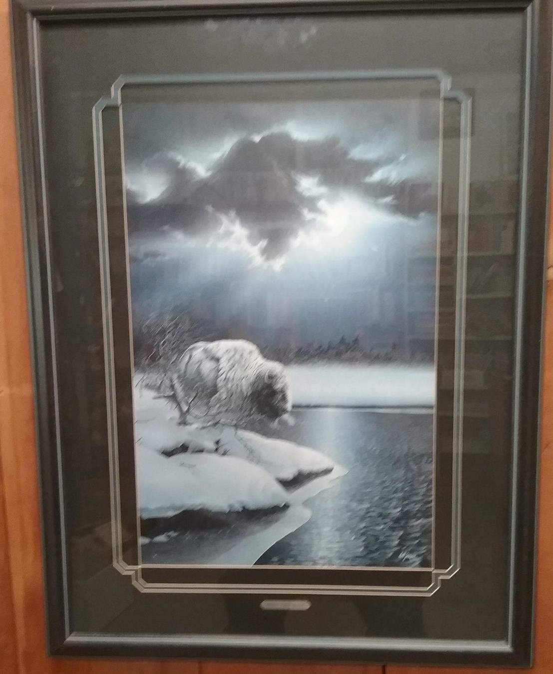 Bill Jaxon's Print "Where Thou Goest" Matted and Framed By Artist | eBay