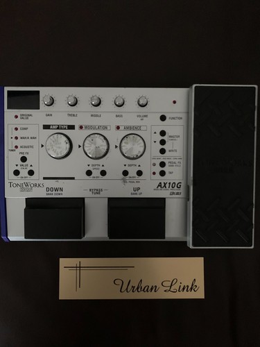 KORG ToneWorks AX10G Guitar Multi Effect Pedal Used Missing adapter ...