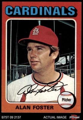 1975 Topps #296 Alan Foster Cardinals 5.5 - EX+ | eBay
