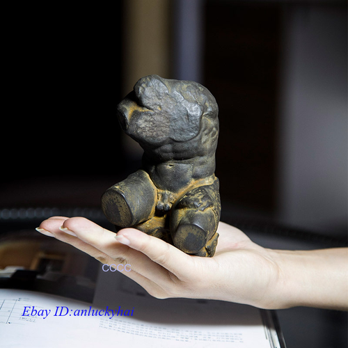 Iron Rust Cast Male Human Remains Model Statue Character Design ...