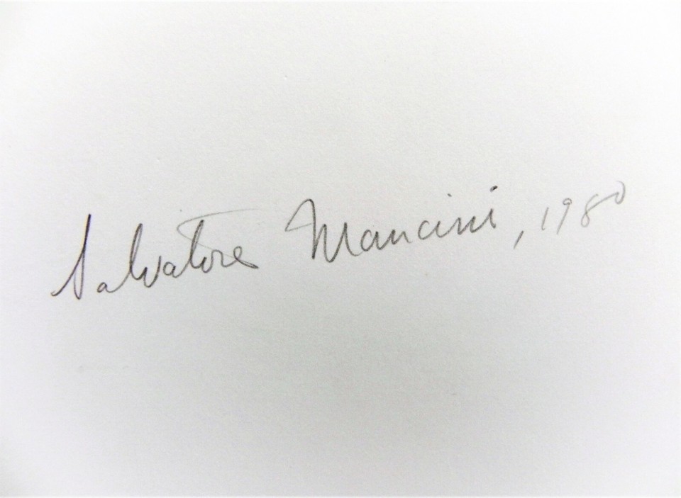 Signed SALVATORE MANCINI 1980 Buddhist Monks Tamu Silver Gelatin Print ...