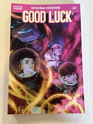 Good Luck # 1 - Boom! Studios 2021 | Comic Matthew Erman Bagged ...