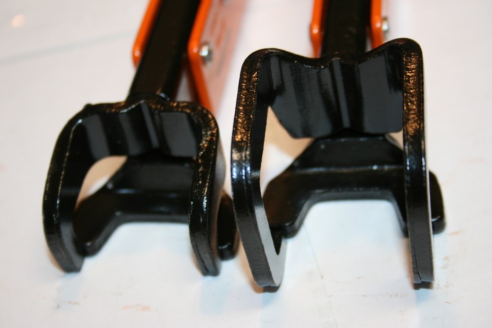 Grip-On 7" Axial Grip JJ-Shaped & LL-Shaped Locking Pliers 2-PIECE SET ...