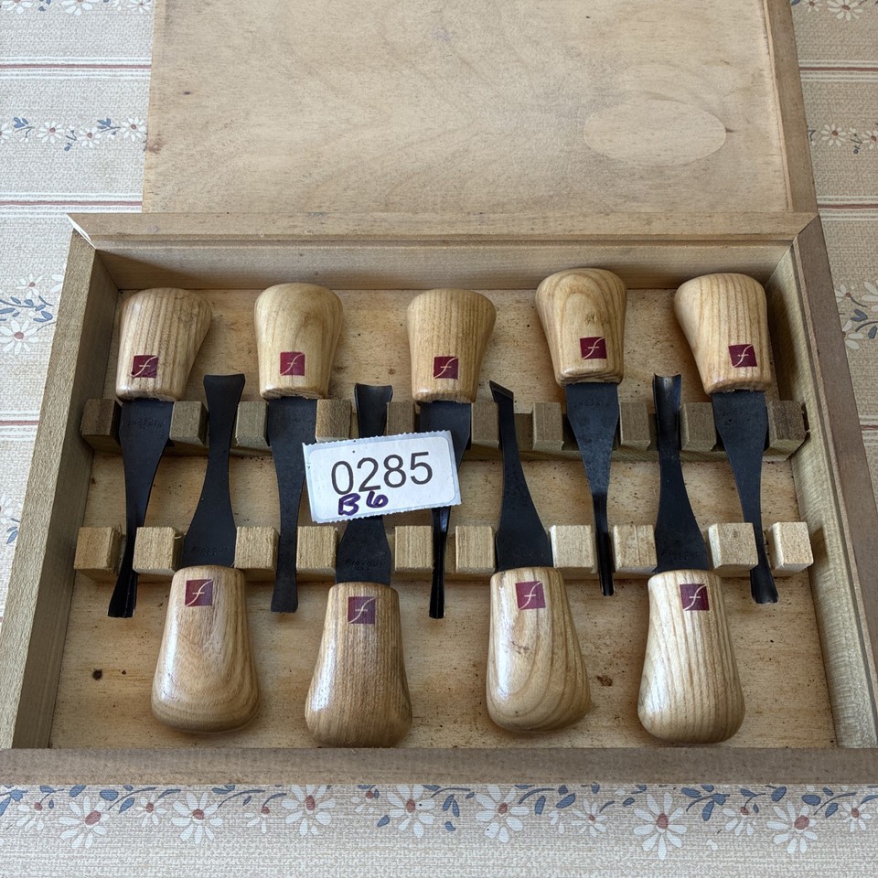 Flexcut Carving Tools 9 Piece Deluxe Palm Set Woodworking | eBay