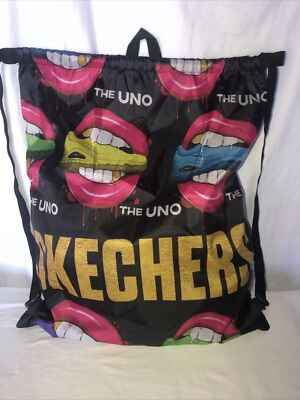 The Uno - Sketchers Sneakers Collectable Promo Drawstring Backpack Bag ...