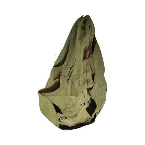 US Military Issue Large Green Canvas Duffel Bag Army Marines Approx. 46 ...