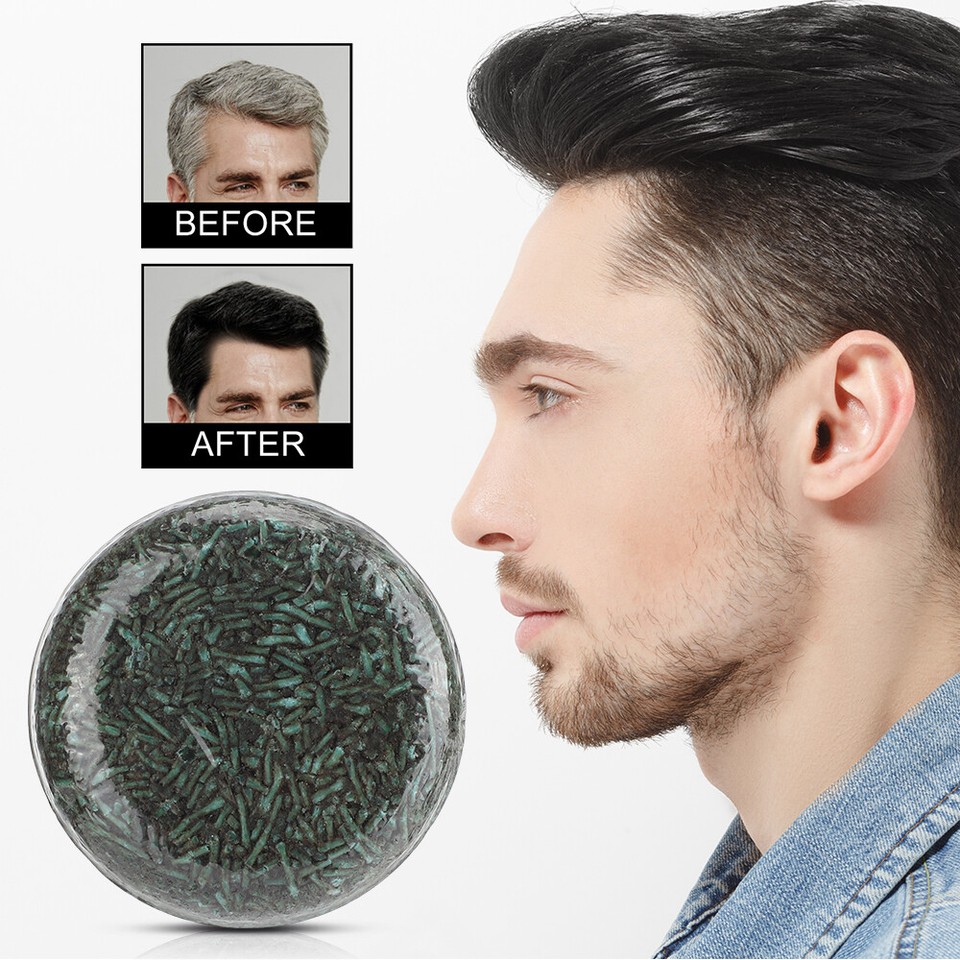 4x Gray Gone Soap - Gray Gone Bar Shampoo, Gray Hair Coverage Soap for ...