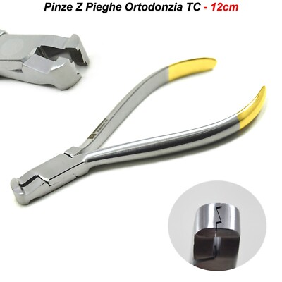 Pinza Piegafili Pinze Ortodonzia Z Pieghe Piegatura Filo Dentale TC ...