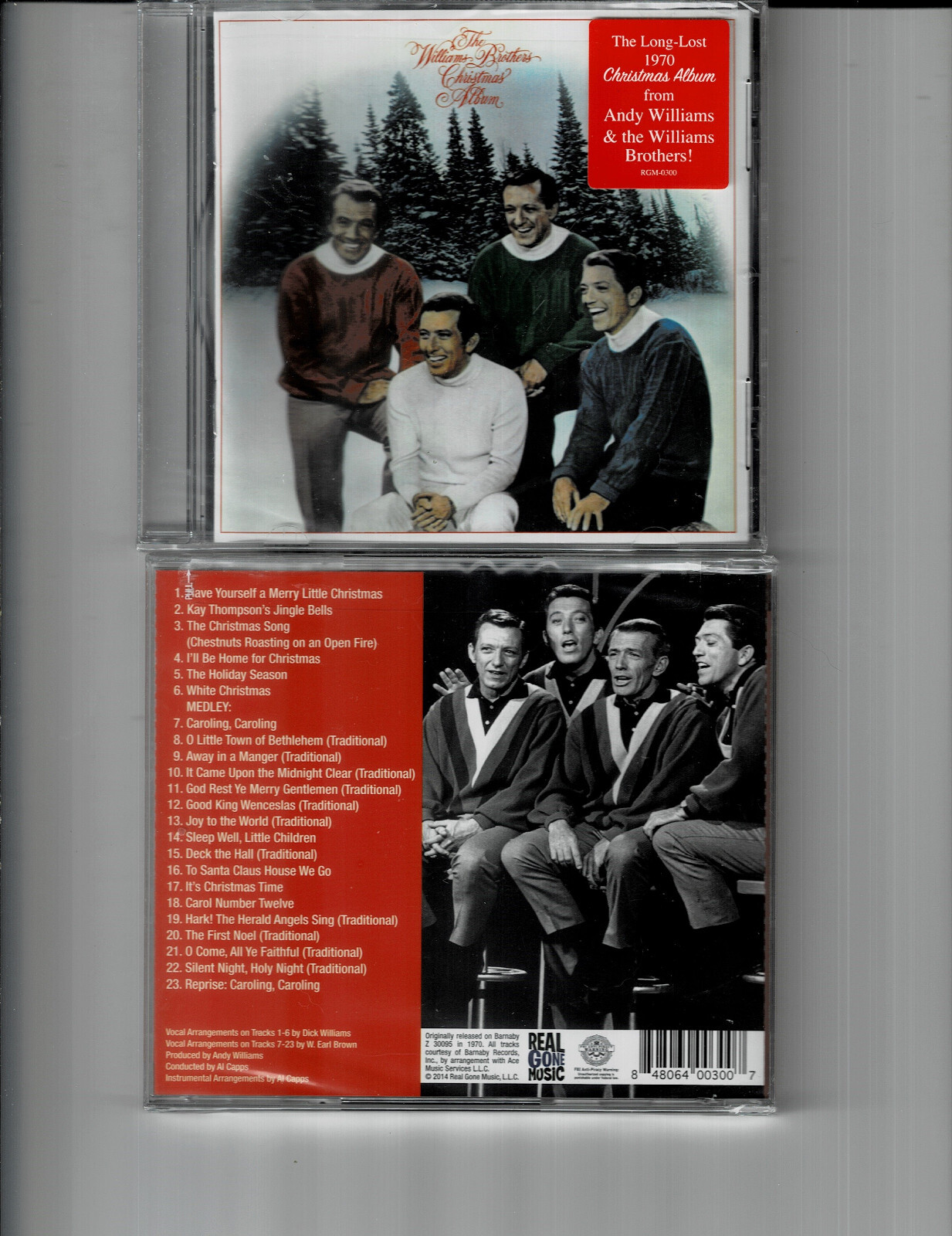 Williams Brothers Christmas Album by Andy Williams The Williams ...