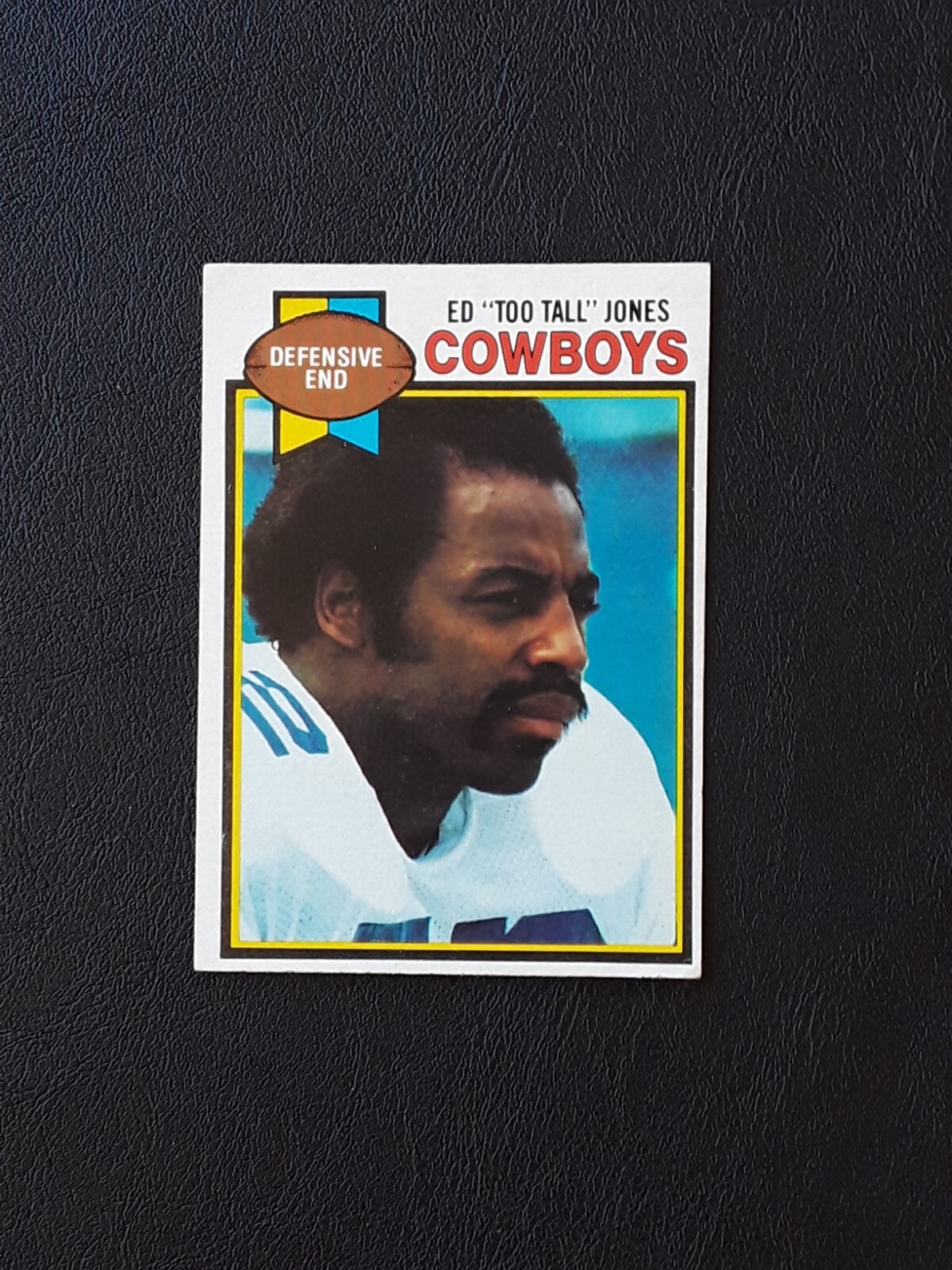 1979 Topps Ed "Too Tall" Jones Football Card. #24 Dallas Cowboys ...