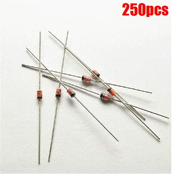 250Pcs 1N4749 1N4749A IN4749 Zener Diode 1W 24V DO-41 am | eBay