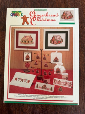 Color Charts "Gingerbread Christmas" Cross Stitch Chart #40305 OOP | eBay