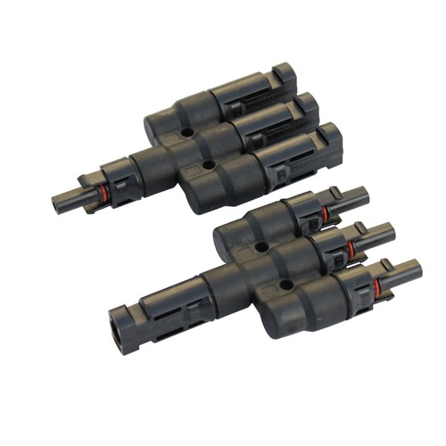 Pair of 3-to-1 T4 connectors for solar panels and PV systems | eBay