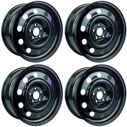 Set of 4 17 Inch Black Steel Wheel Rim for Ford Bronco Sport Mustang ...