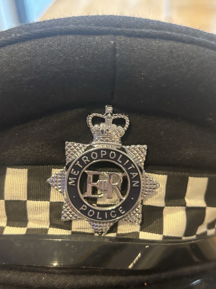 OBSOLETE METROPOLITAN POLICE CAP / HAT Size 58cm | eBay UK
