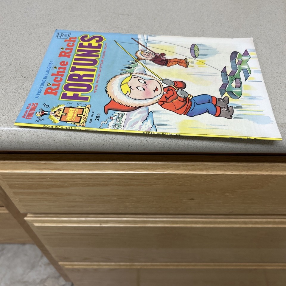 Richie Rich Fortunes No# 21 March 1975 Harvey Comics -Poor Little Rich ...