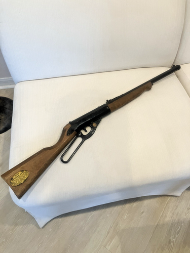 Vintage Daisy Model 95 BB gun with wood stock. 1960s era. Tested. See ...