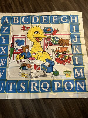 Sesame Street ABC Vinyl Play Mat Original Package | eBay