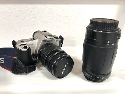 Canon EOS Rebel 2000 35mm SLR Film Camera with 28-80 mm lens, extra ...