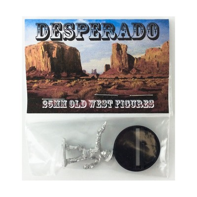 Monday Knight Wild West Mini 28mm Hero w/Pistol #2 Pack New | eBay