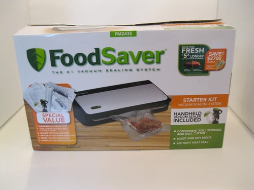 FoodSaver FM2435 Food Preservation System- Silver - Open Box | eBay