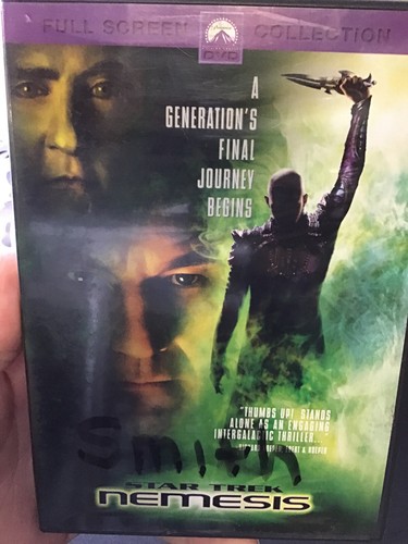 Star Trek: Nemesis (DVD, 2003, Full Frame) 97360566949 | eBay