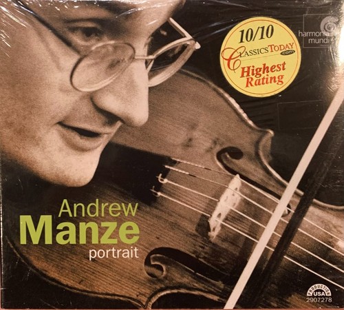 Portrait: Andrew Manze NEW (CD, Harmonia Mundi) Baroque Violinist | eBay