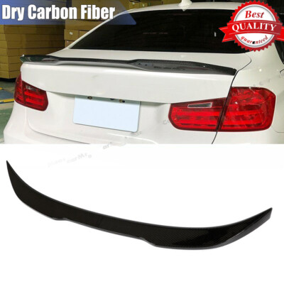 Dry Carbon Rear Trunk Spoiler Wing For BMW F30 F35 328i 320i 335i F80 ...