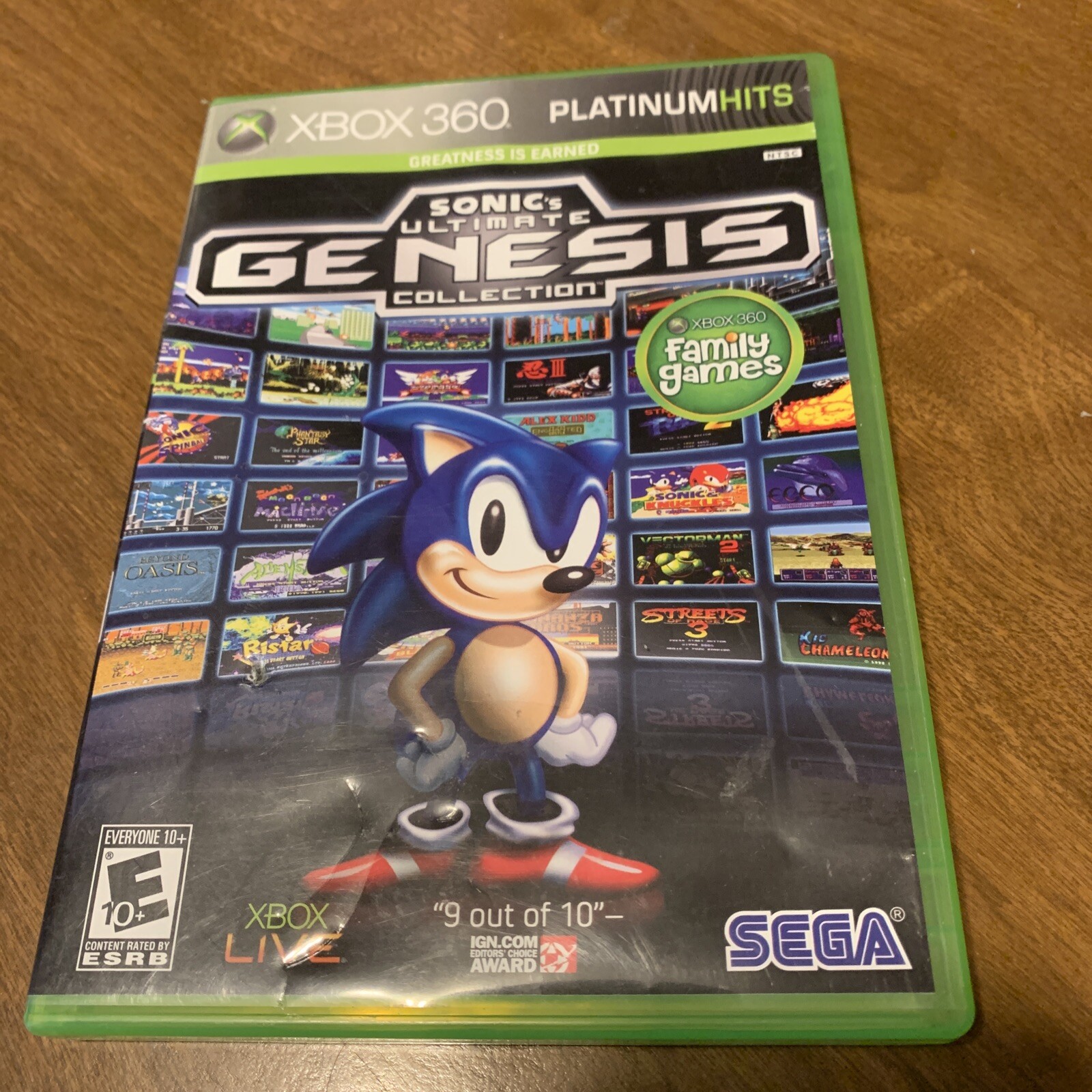 Sonic's Ultimate Genesis Collection (Microsoft Xbox 360, 2009 ...