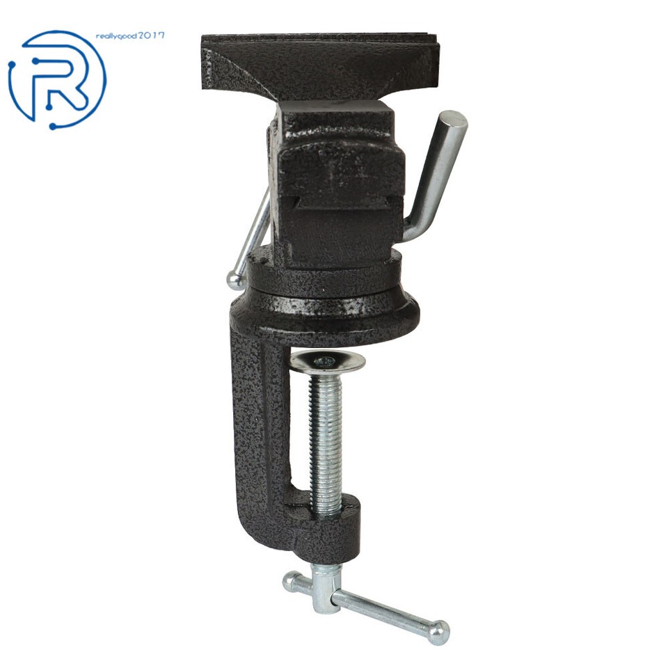 80mm Anvil Portable 360º Swivel Base Work Bench Table Top Vice Vise New ...