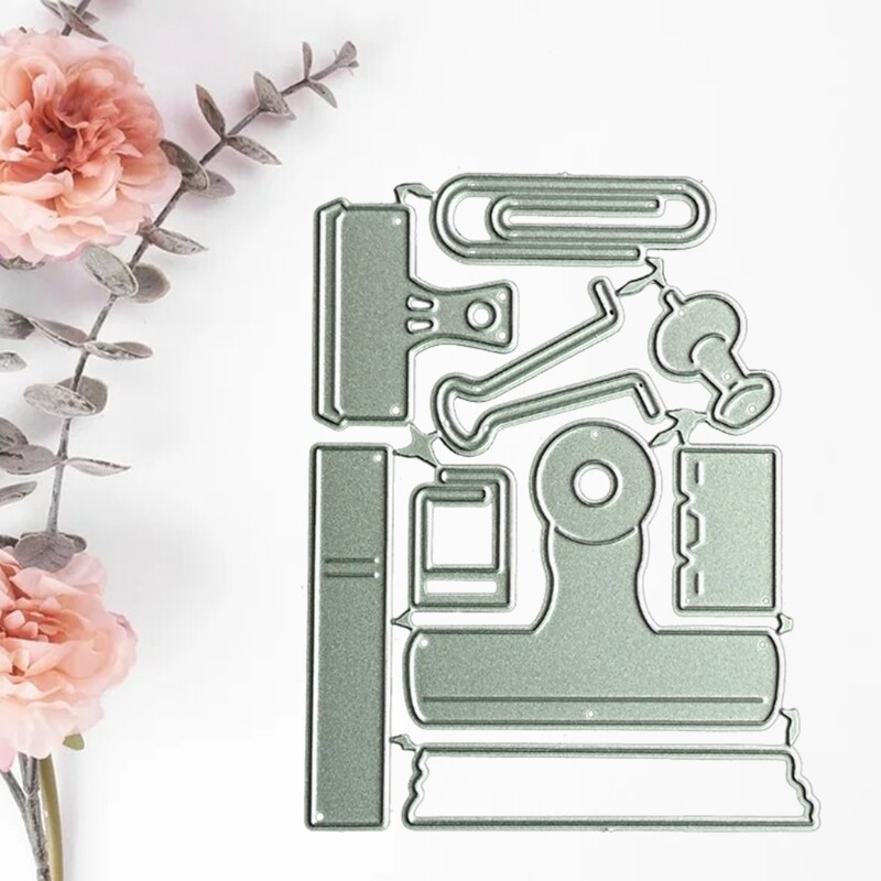 Document Clips Cutting Dies Stencils Scrapbooking Paper Cards Diecut ...