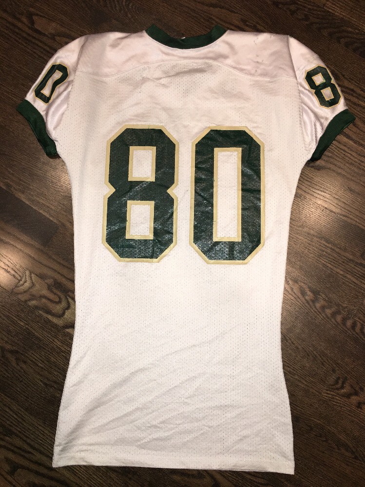 Game Worn Used Colorado State Rams Football Jersey #80 Russell L | eBay