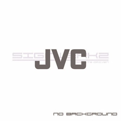 JVC Decals Stickers Car Audio logo car window stickers Pair | eBay