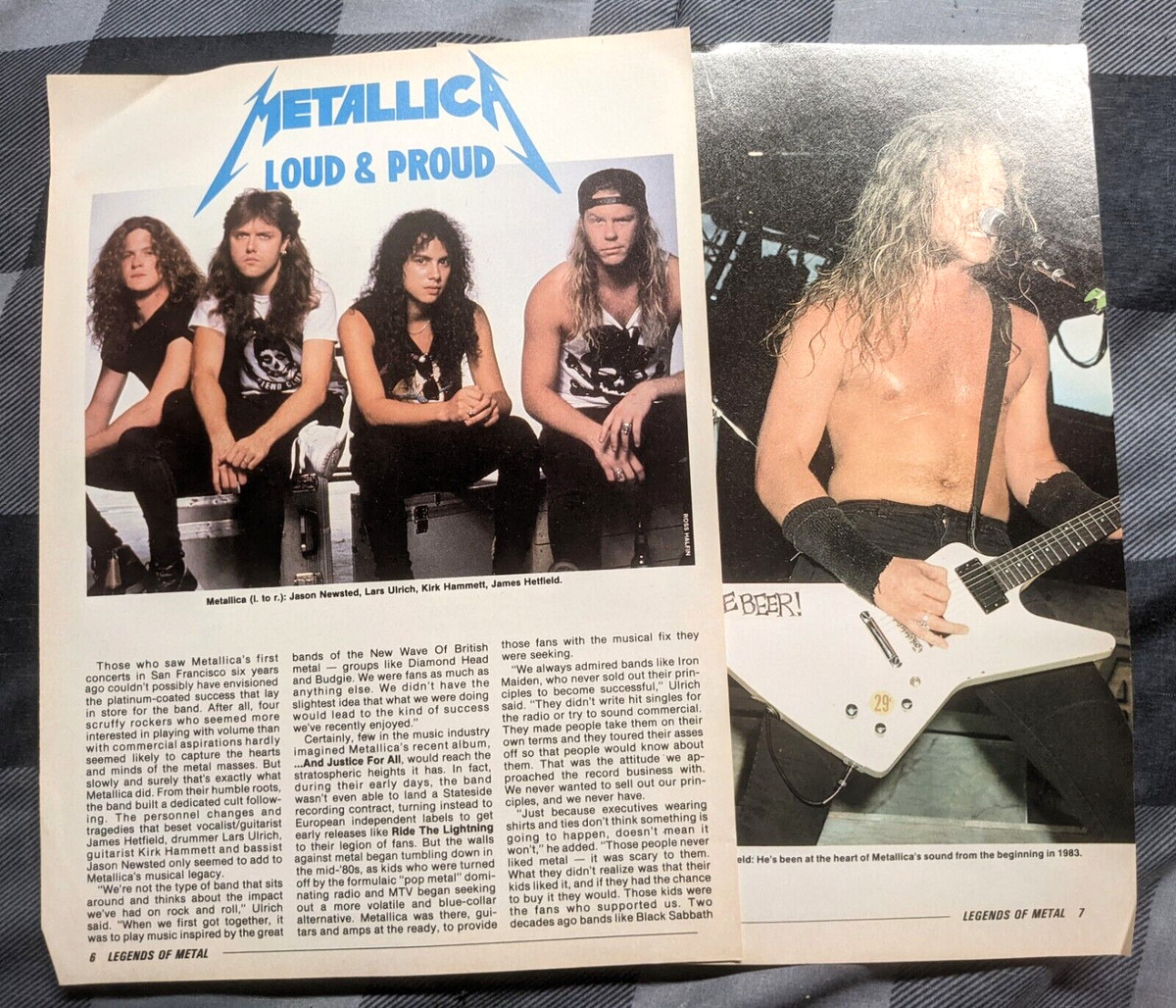 James Hetfield 1983