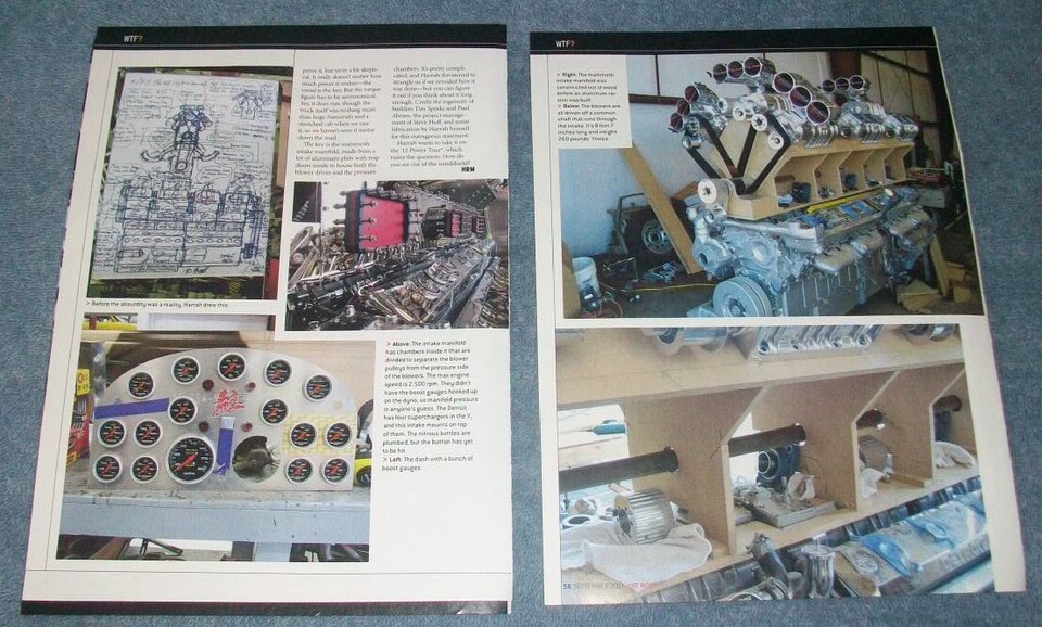 Thor 24 Custom Built Peterbilt Semi-Truck Build Article "WTF?" | eBay