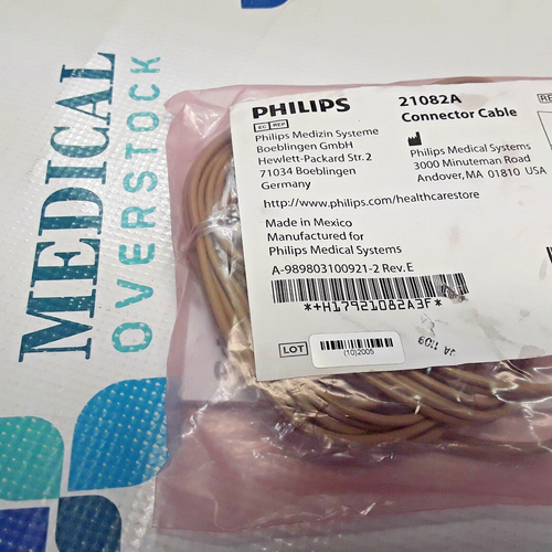 Philips 21082a Temperature Probe Long Extension Cable Ref. 989803100921 ...