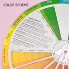Creative Color Wheel Color Learning Rotation Wheel Color Board Chart ...