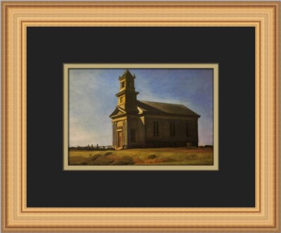 Edward Hopper South Truro Church Custom Framed Print | eBay