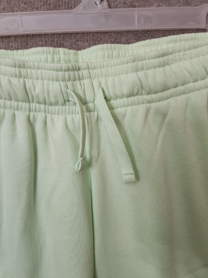 Under Armour UA Rival Fleece Big Logo Gym Shorts Mens M Neon Green ...