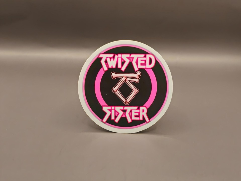 Twisted Sister Inspired Stickers Dee Snider 80's Hair Metal Rock Vinyl ...