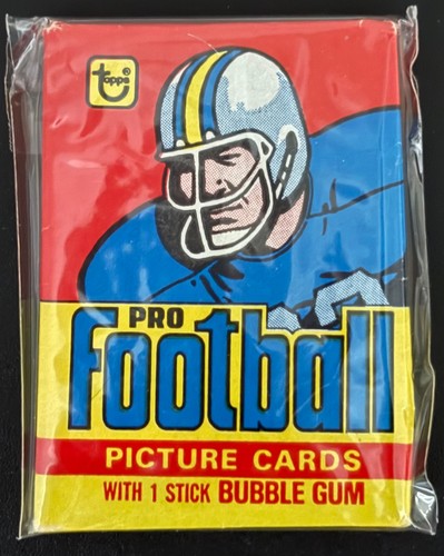 AWESOME! 1978 TOPPS FOOTBALL ⭐ UNOPENED ⭐ WAX PACK SEALED PACK WRAPPER ...