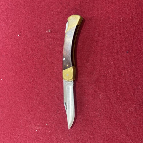 Vintage Schrade + LB7 w/Leather Sheath* USA Made Folding Pocket Knife ...