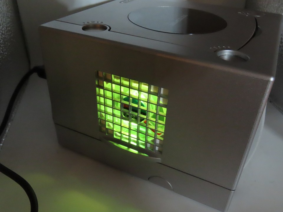 Nintendo GameCube LED COLOR CHANGING Lights Fan Assembly LED Mod - DEMO ...