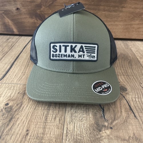 NWT Sitka Gear Hunting Mid Pro SnapBack Hat Bozeman Montana | eBay