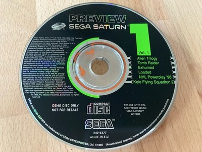 Sega Saturn Preview Demo Disc Vol.1 | eBay.de