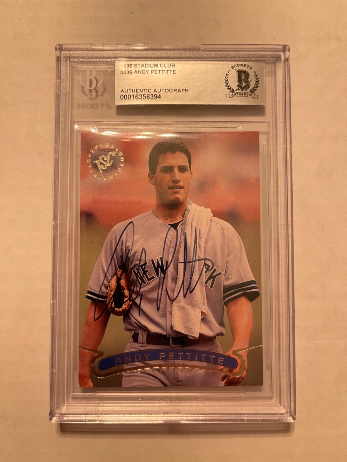 Andy Pettitte Autographed Memorabilia | Signed Photo, Jersey ...