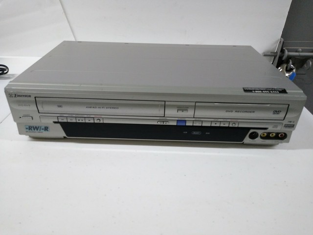 Emerson EWR20V5 DVD VCR Combo Player 4 Head Hi-Fi Recorder VHS-DVD NO ...