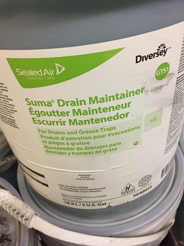 DIVERSEY SUMA DRAIN MAINTAINER 5 GAL/18.9L GTS1 PRODUCT 5640023 | eBay